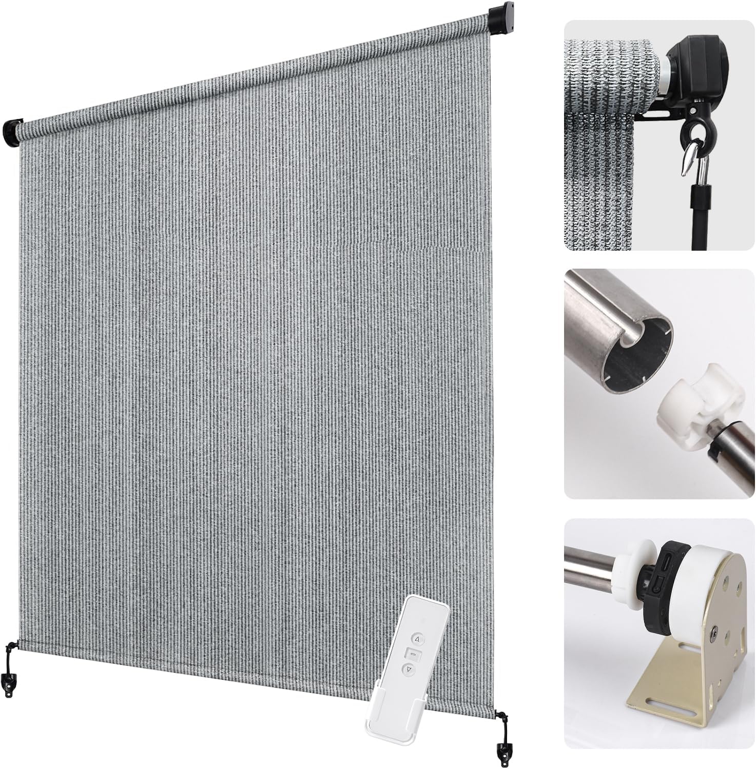 Amazon.com: Electric Sun Shades Outdoor Motor Kit for Coolaroo Shade ...