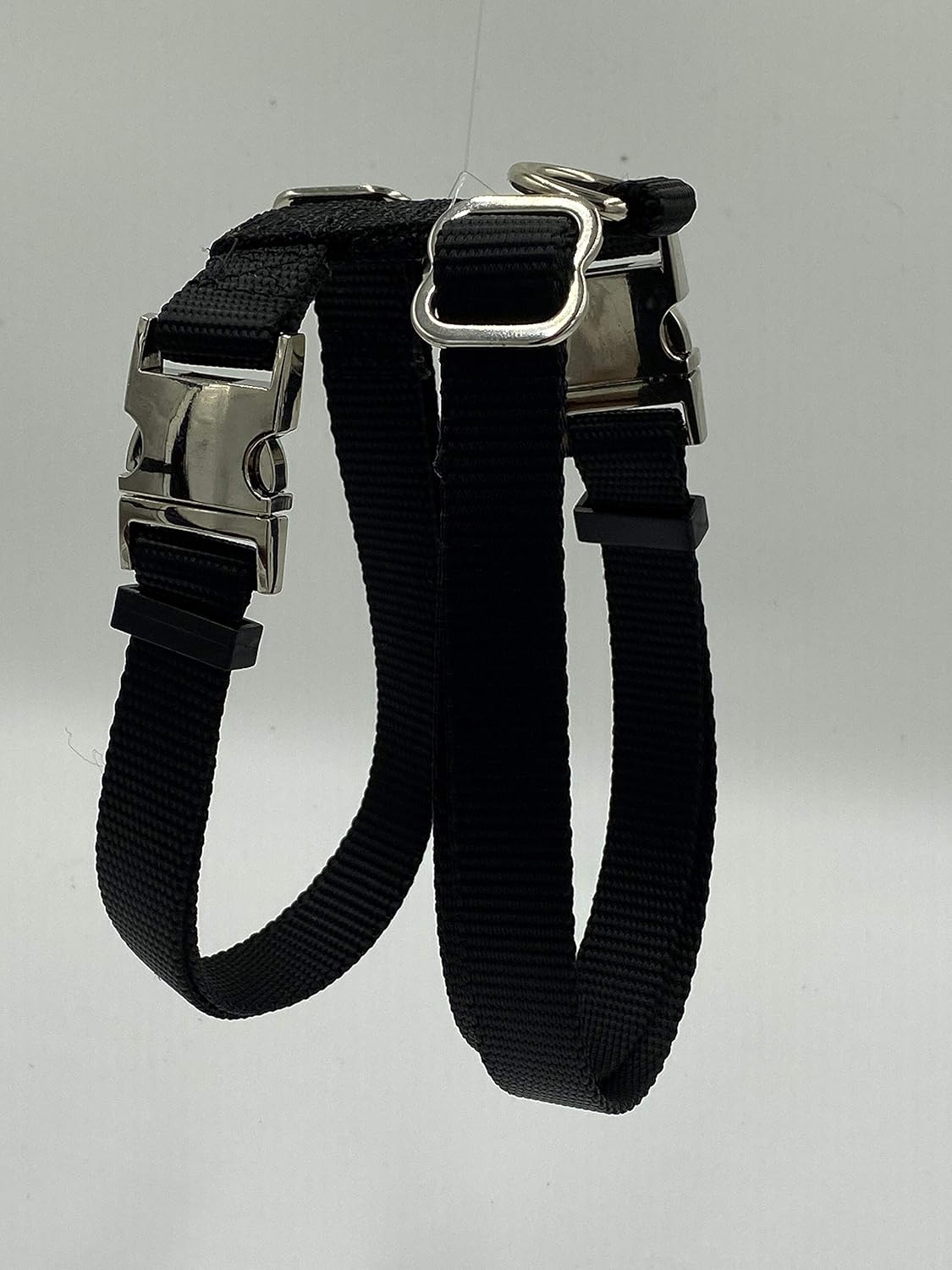 Amazon.com : Adjustable Hog (Pig) Harness Metal Front and Back Buckle ...