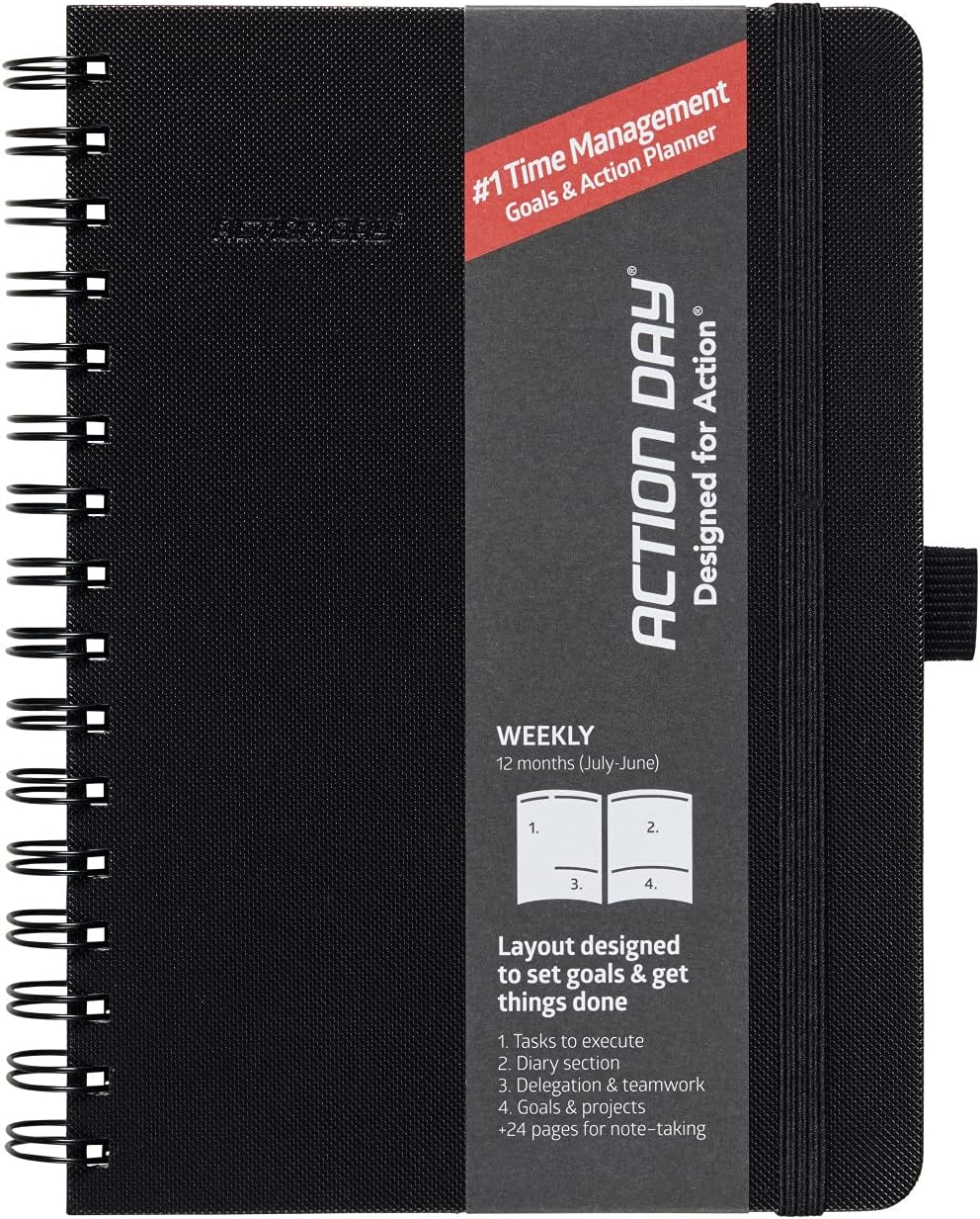 Action Day UNDATED Weekly Planner - ALL-in-ONE LAYOUT DESIGN,To Do ...