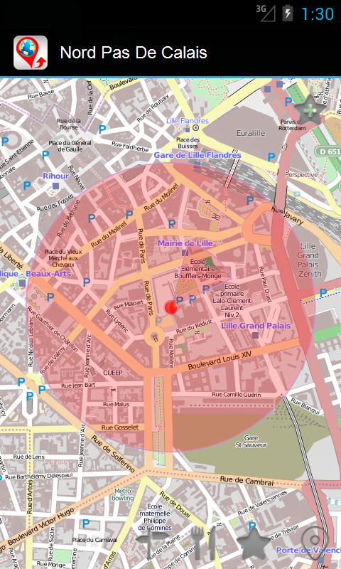 Nord Pas De Calais Travel Map: Offline OSM Soft:Amazon.com:Appstore for ...