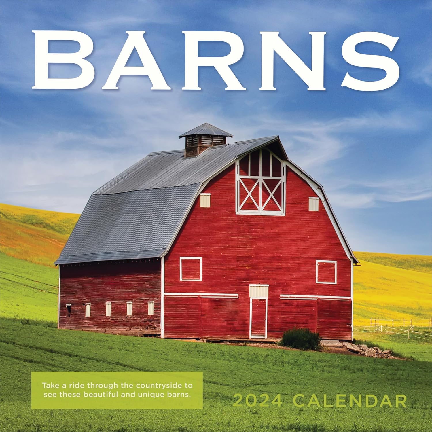Amazon.com: TF PUBLISHING 2024 Barns Wall Calendar | Large Grids for Appointments and Scheduling ...