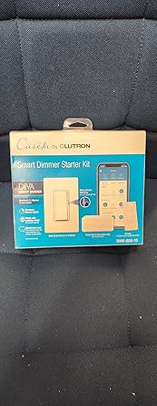 Diva Smart Dimmer Switch Starter Kit for Caseta Smart Lighting, with Smart Hub and Pico Remote ...