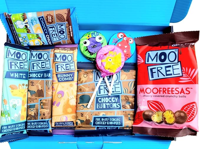 Moo Free Kids Childrens Chocolate Selection Hamper Gift Box | Free From ...