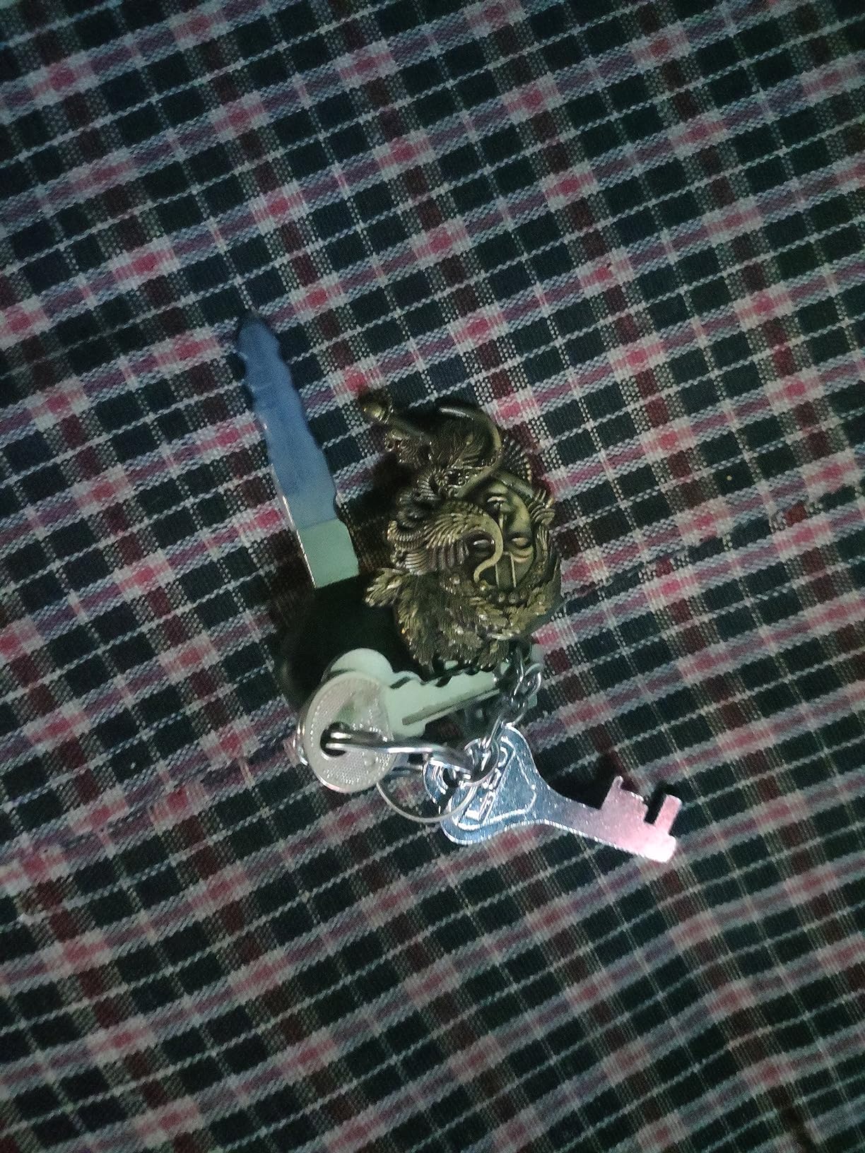 SGE 89 God Krishna Muraliwale Double Side Divine Blessings Metal ...