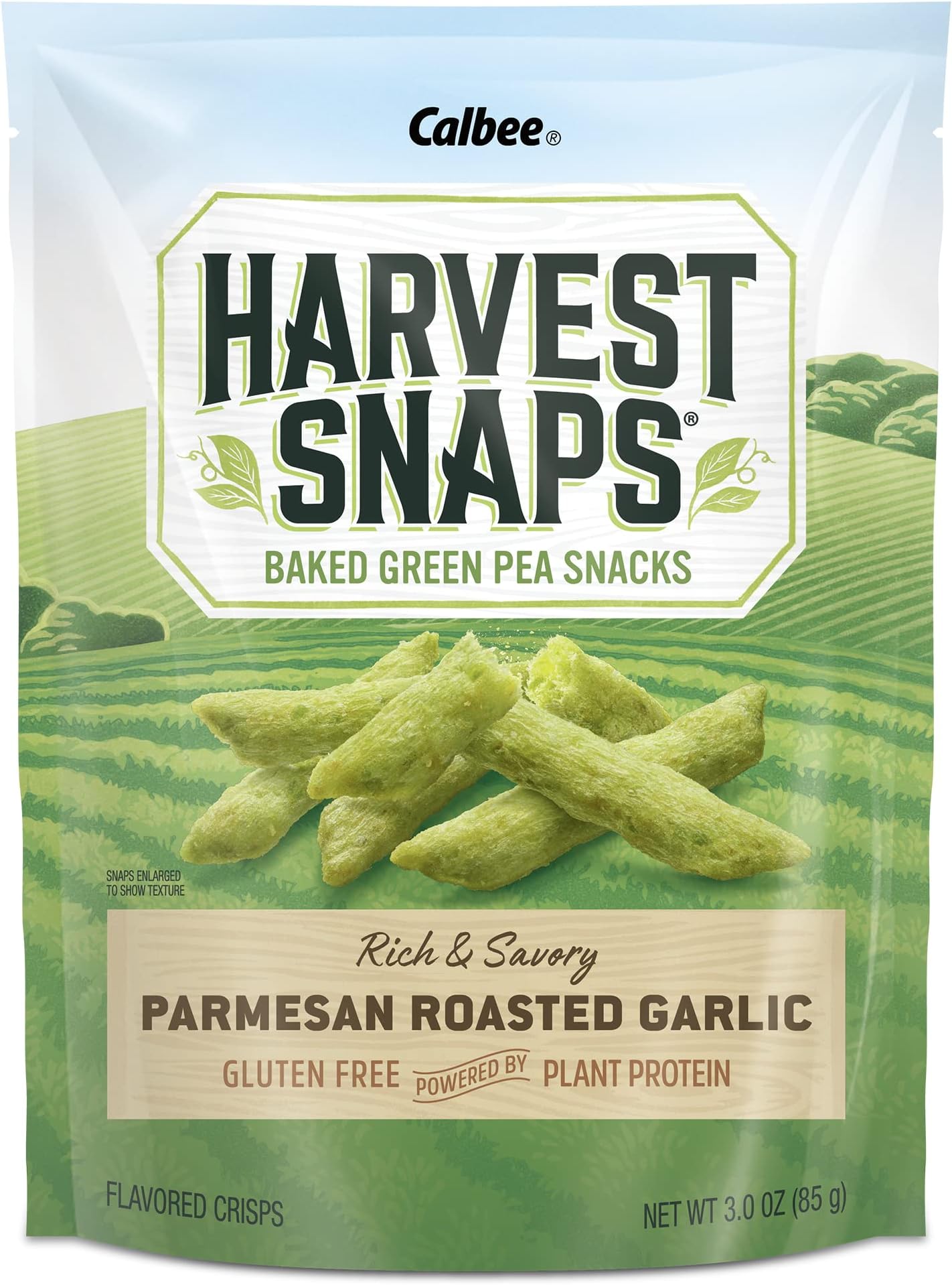 Amazon.com: Harvest Snaps Snapea Original Green Pea Crisps, Baked and ...