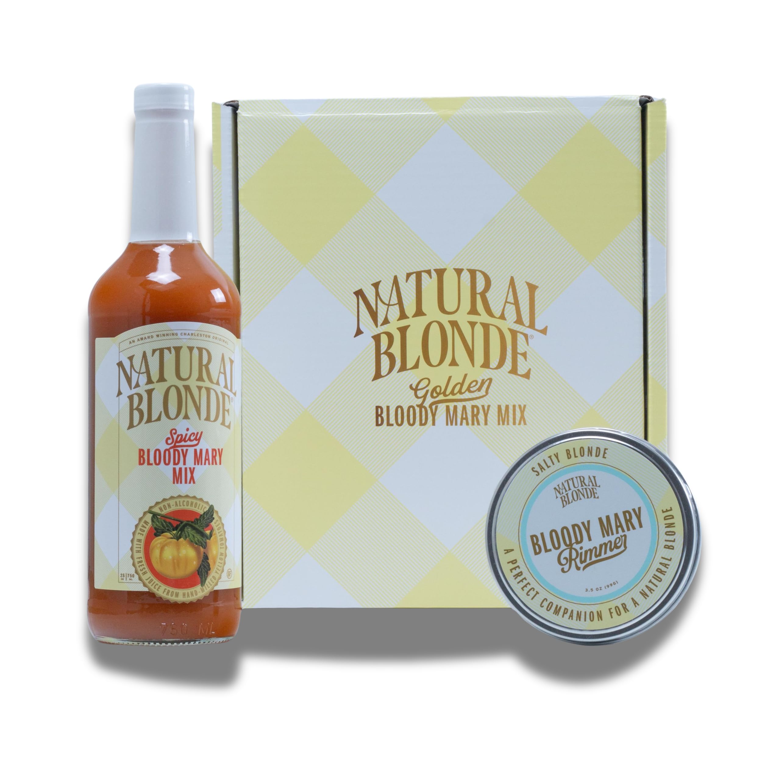 Amazon.com : Natural Blonde Premium Golden Spicy Bloody Mary Mix and ...