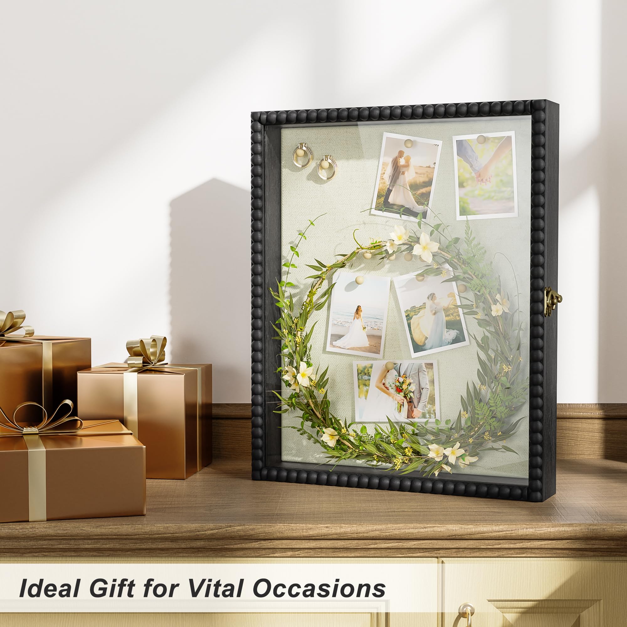 Love-KANKEI Shadow Box Frame 13x16, Deep Large Shadow Box Display Case ...