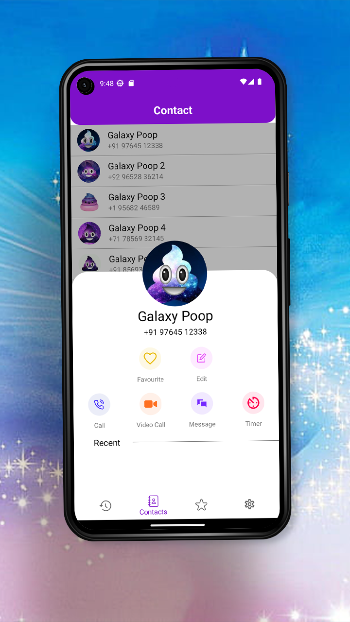 Fake Video Call Galaxy Poop - Video Game Call Galaxy Poop Prank & Chats ...