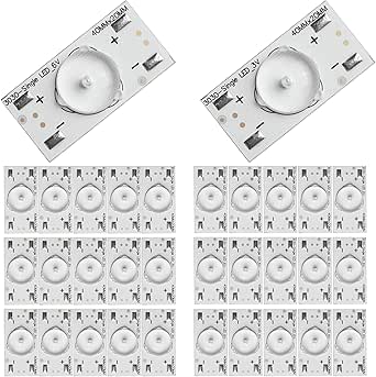 Amazon.com: GuuYebe LED Backlight Strip Replacement Part, 3030 Single ...