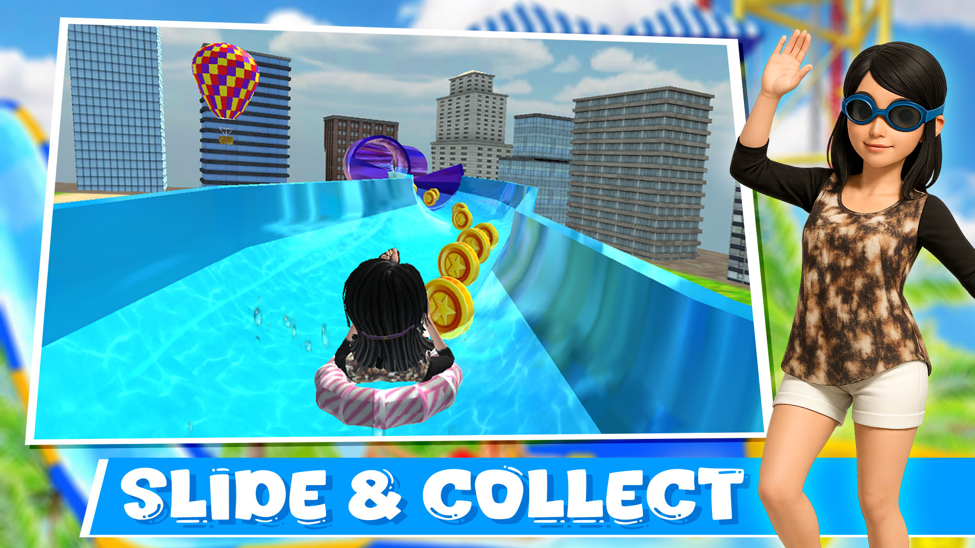Water Slide Games: Summer Waterpark Fun 3D Racing - App on Amazon Appstore