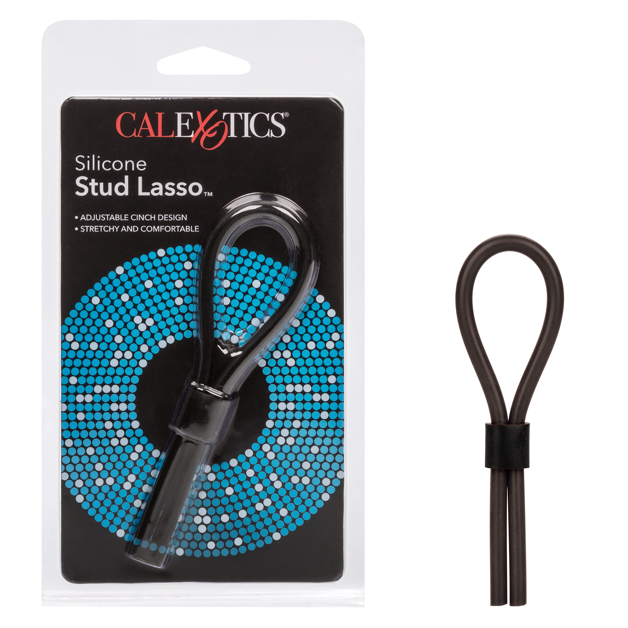 Amazon.com: CalExotics Silicone Stud Lasso Rings, Black : Health ...