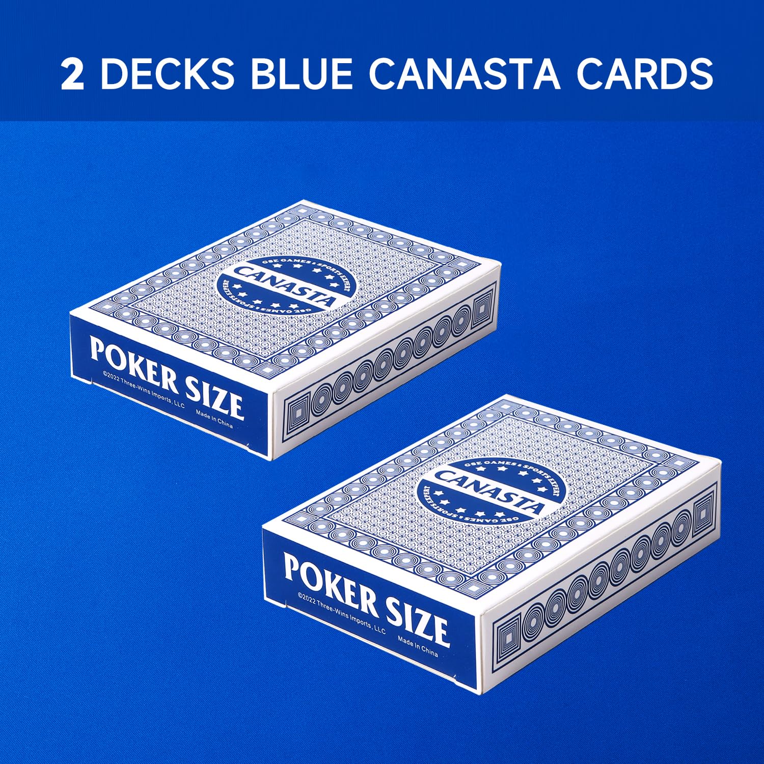 Snapklik.com : GSE Games & Sports Expert 2-Deck Canasta Cards