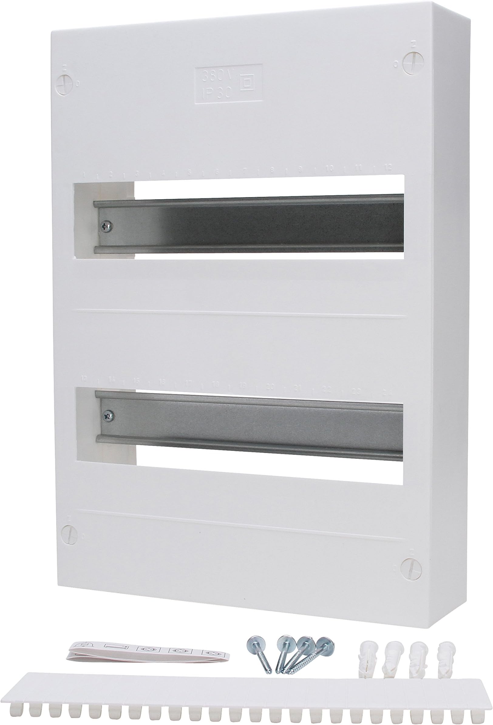 Zenitech Schneider Electric Coffret de Distribution/Saillie Blanc 2 ...