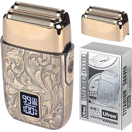 Amazon.com: KEMEI Double Foil Professional Electric Shaver for Men ...