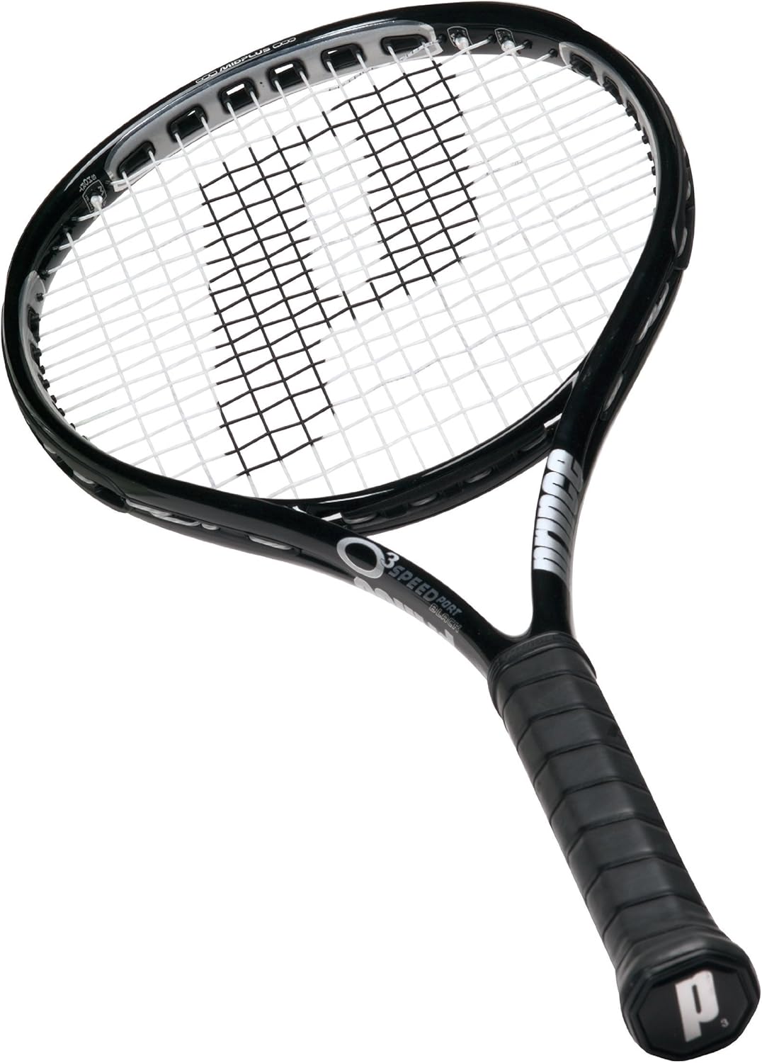 Prince O3 Speedport Black MP Tennis Racquet(4 1/8) : Amazon.co.uk ...