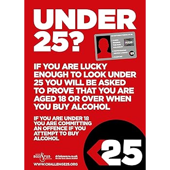 A4 Challenge 25 Poster - Alcohol: Amazon.co.uk: Kitchen & Home