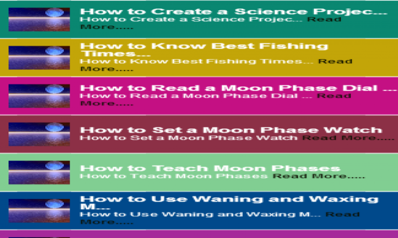 Moon Phase Pro - App on Amazon Appstore