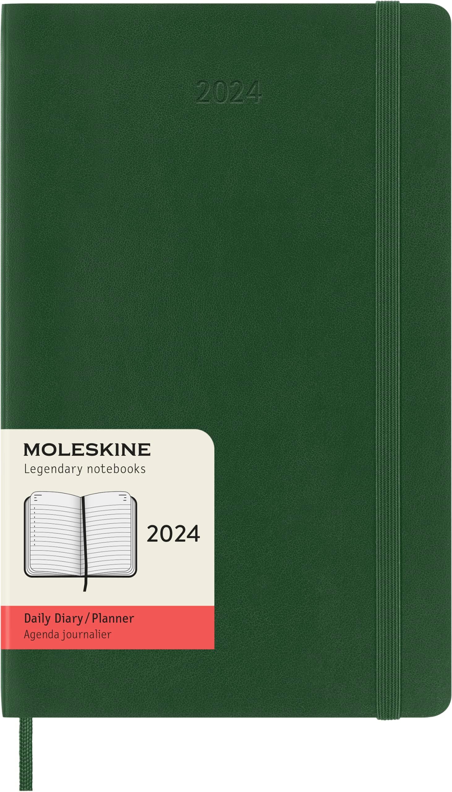 Moleskine Weekly Agenda With Space For Notes 12 Months 2024, Agenda ...