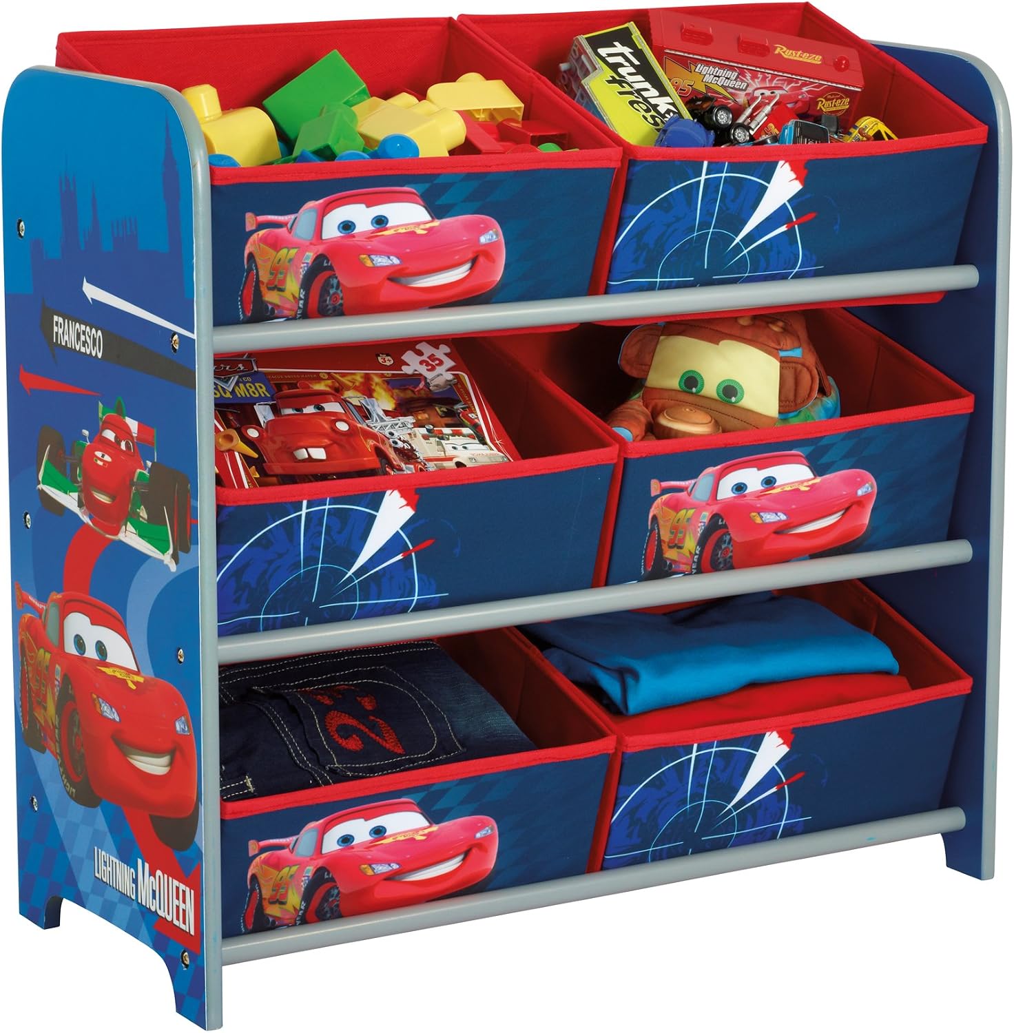 Cars 2 Worlds Apart 471CAS01 Cómoda Infantil con 6 cajones : Amazon.es ...