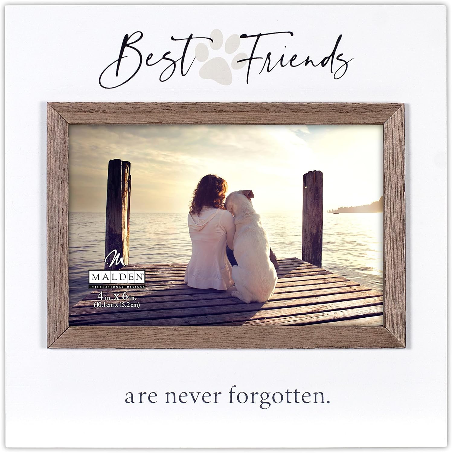 Amazon.com - Malden International Designs 4x6 Best Friends Are Never ...