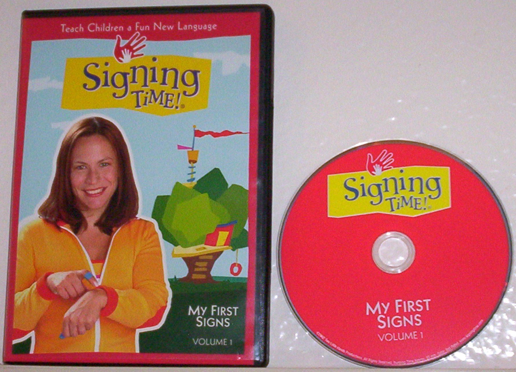 Signing Time Pbs Playtime Signs Friend, Play, Train