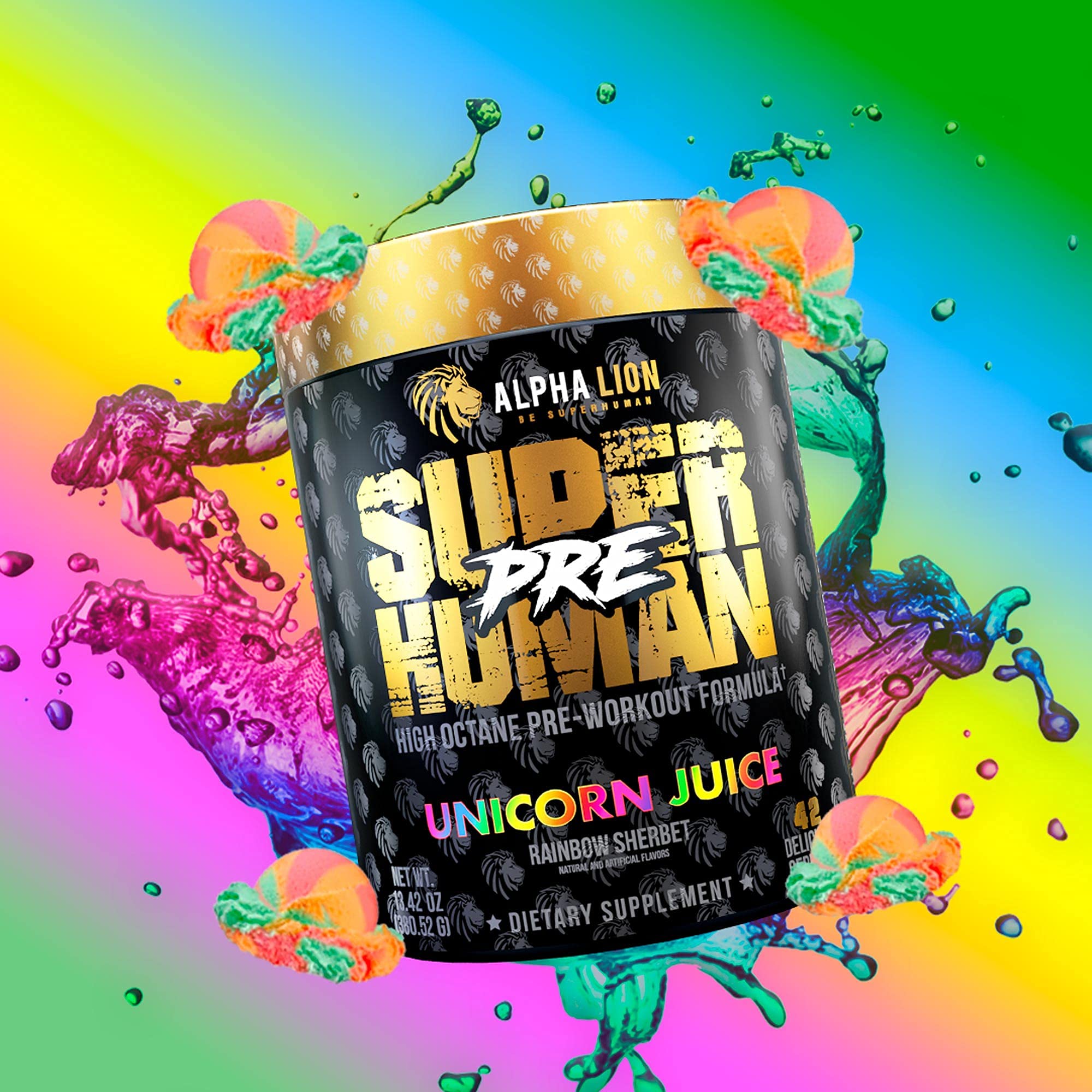 Alpha Lion Pre Workout, aumenta la fuerza y la resiste...B09468VQWM ...