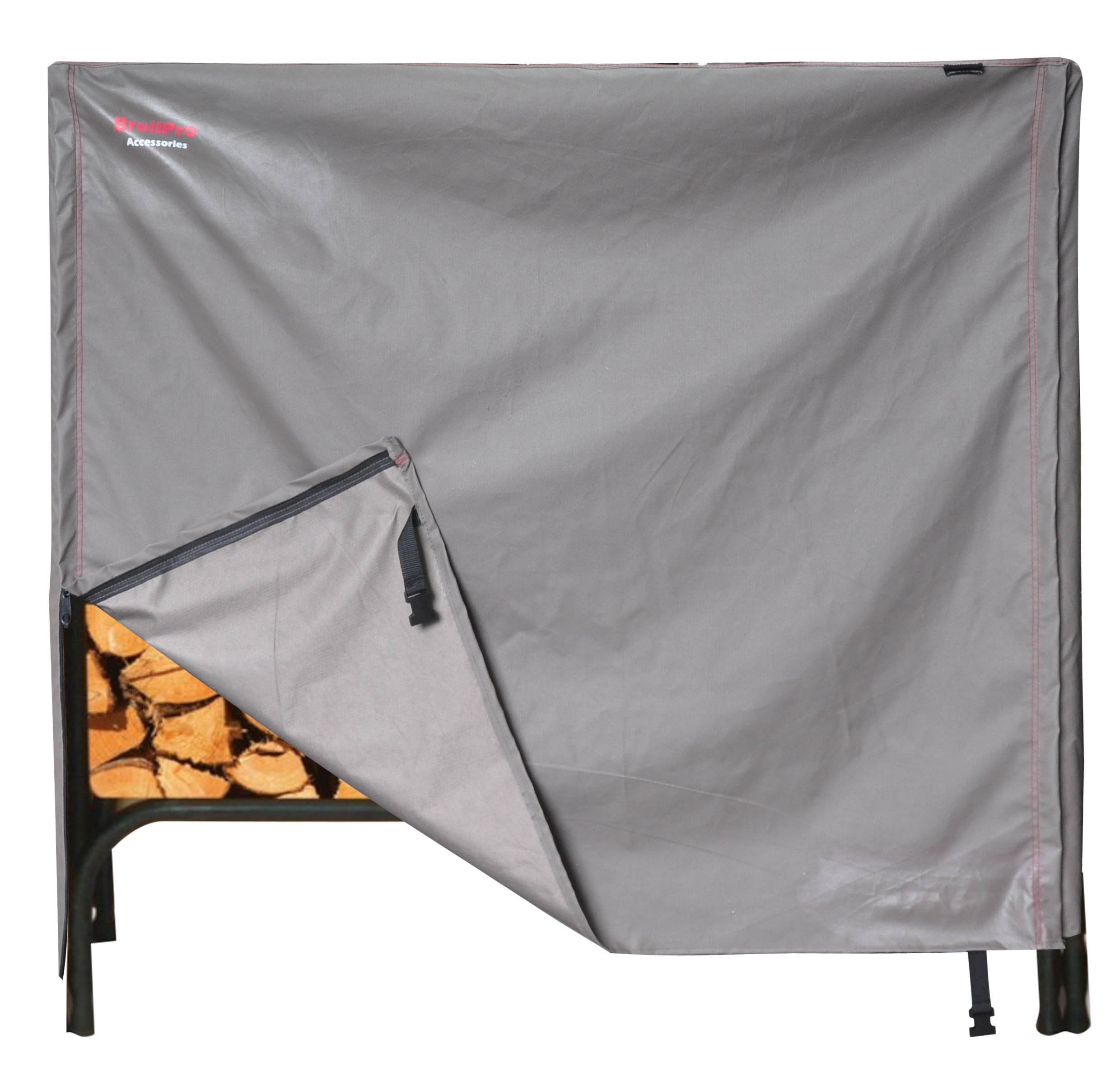 Amazon.com : BroilPro Accessories Heavy Duty Vinyl Log Cover, Brown ...