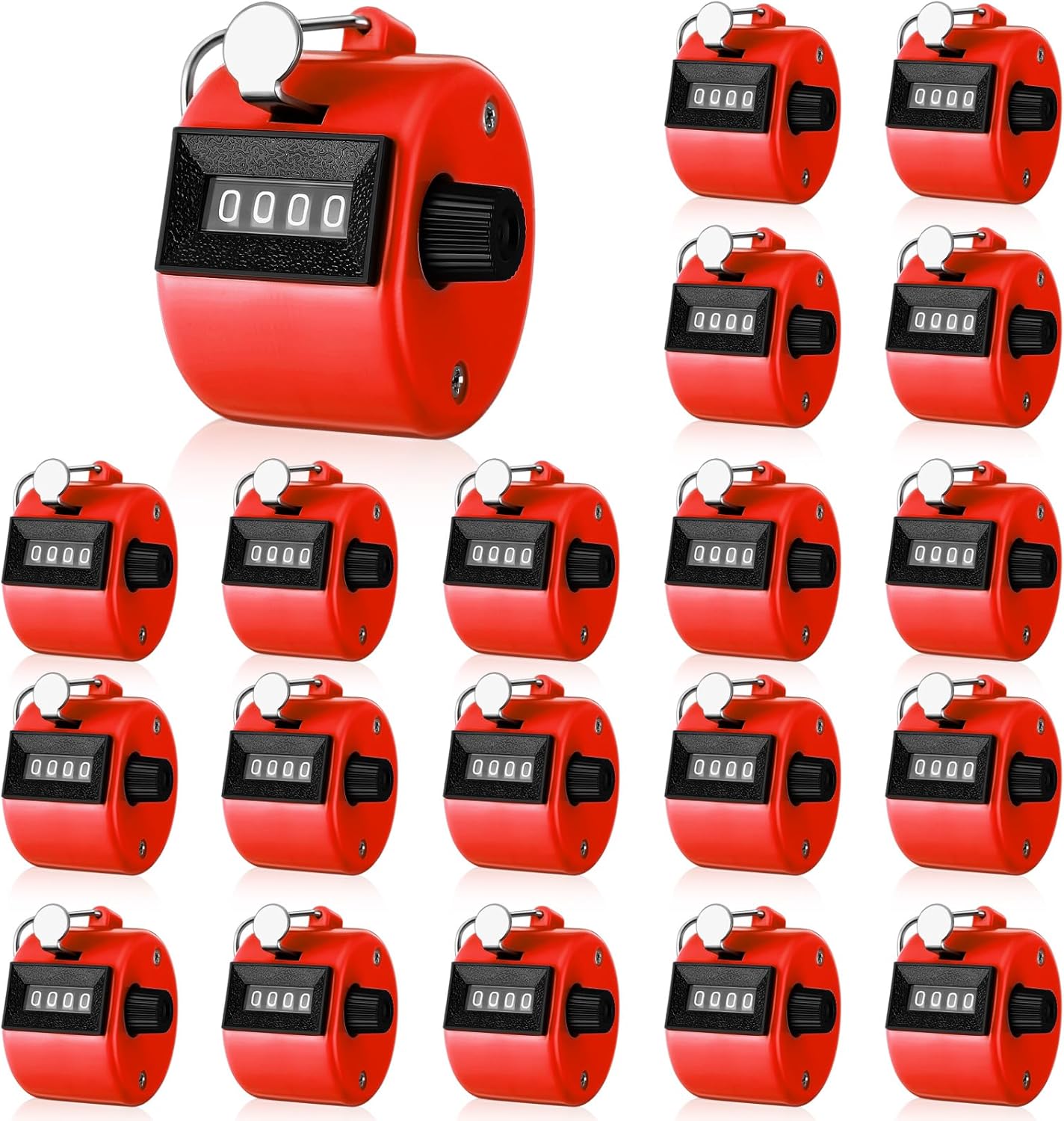 Amazon.com : Copkim 20 Pcs Handheld Clicker Counter 4 Digit Number ...