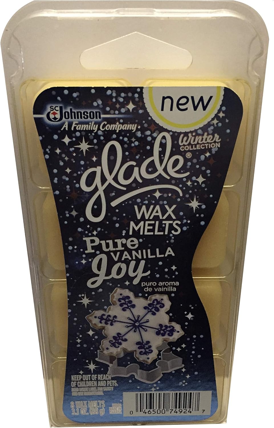 Amazon.com: Glade Wax Melts - Winter Collection - Pure Vanilla Joy ...