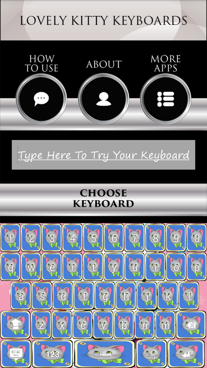 Lovely Kitty Keyboards - App on Amazon Appstore