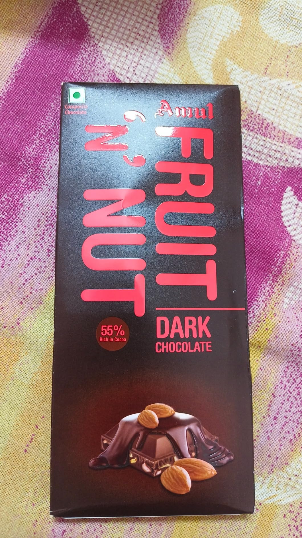 Amul Fruit N Nut Chocolate I Love You, 150 Grams : Amazon.in: Grocery ...