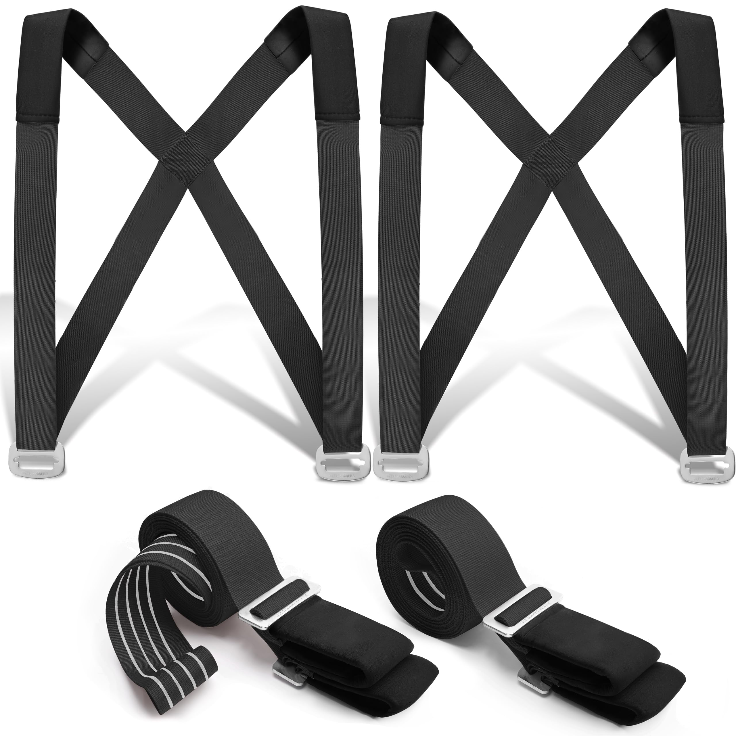 Snapklik.com : Anti-Slip Lifting Straps, 2-Person Shoulder Lifting ...