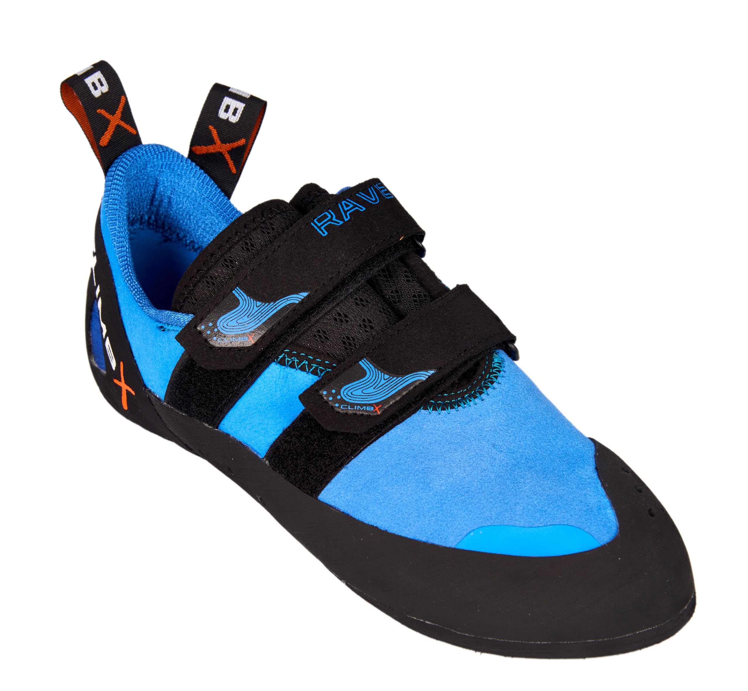 Climb X Rave Strap Climbing Shoe, French Blue