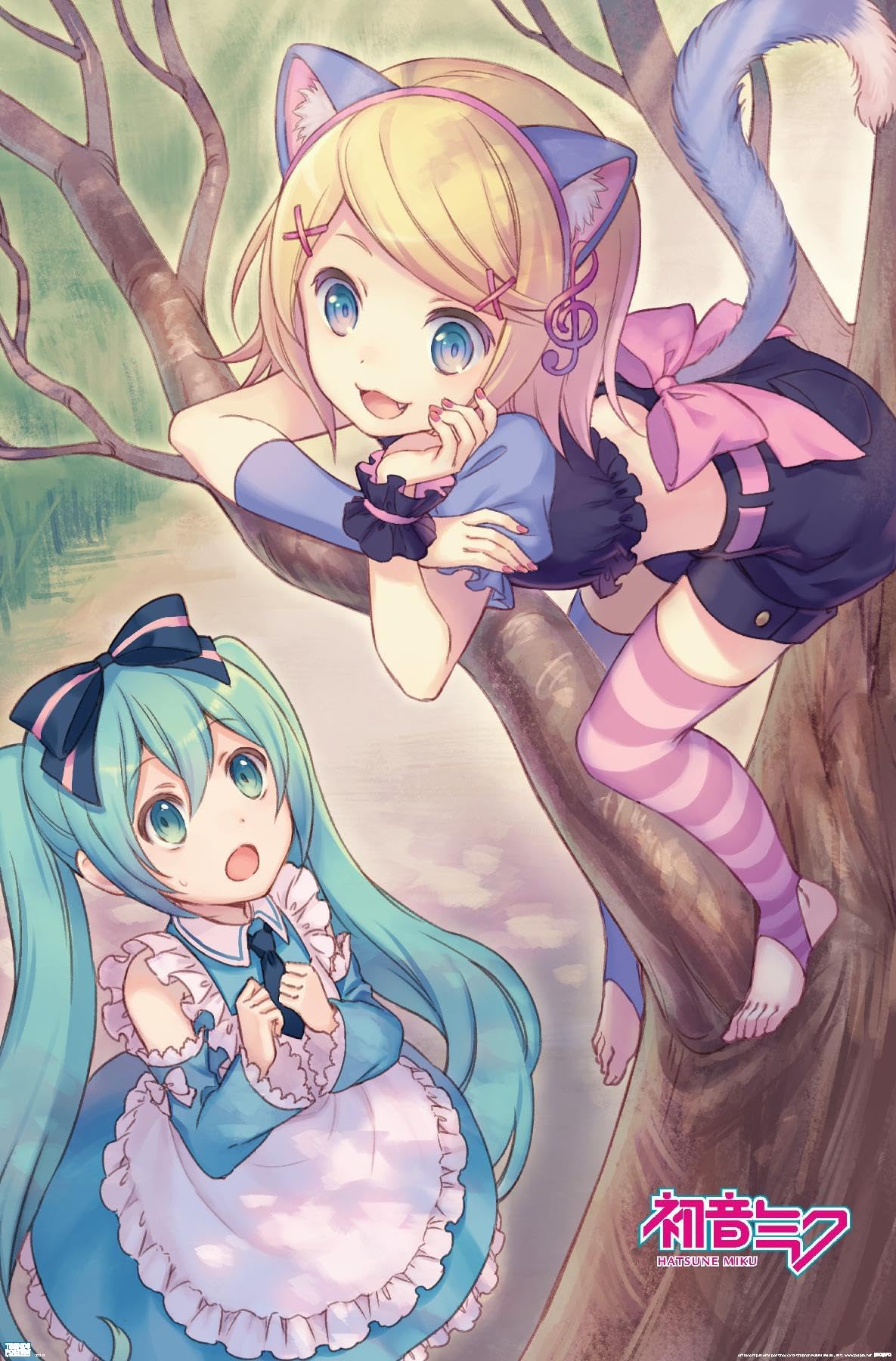 Amazon.com: Trends International Hatsune Miku Poster 2-Pack (11" x 14 ...