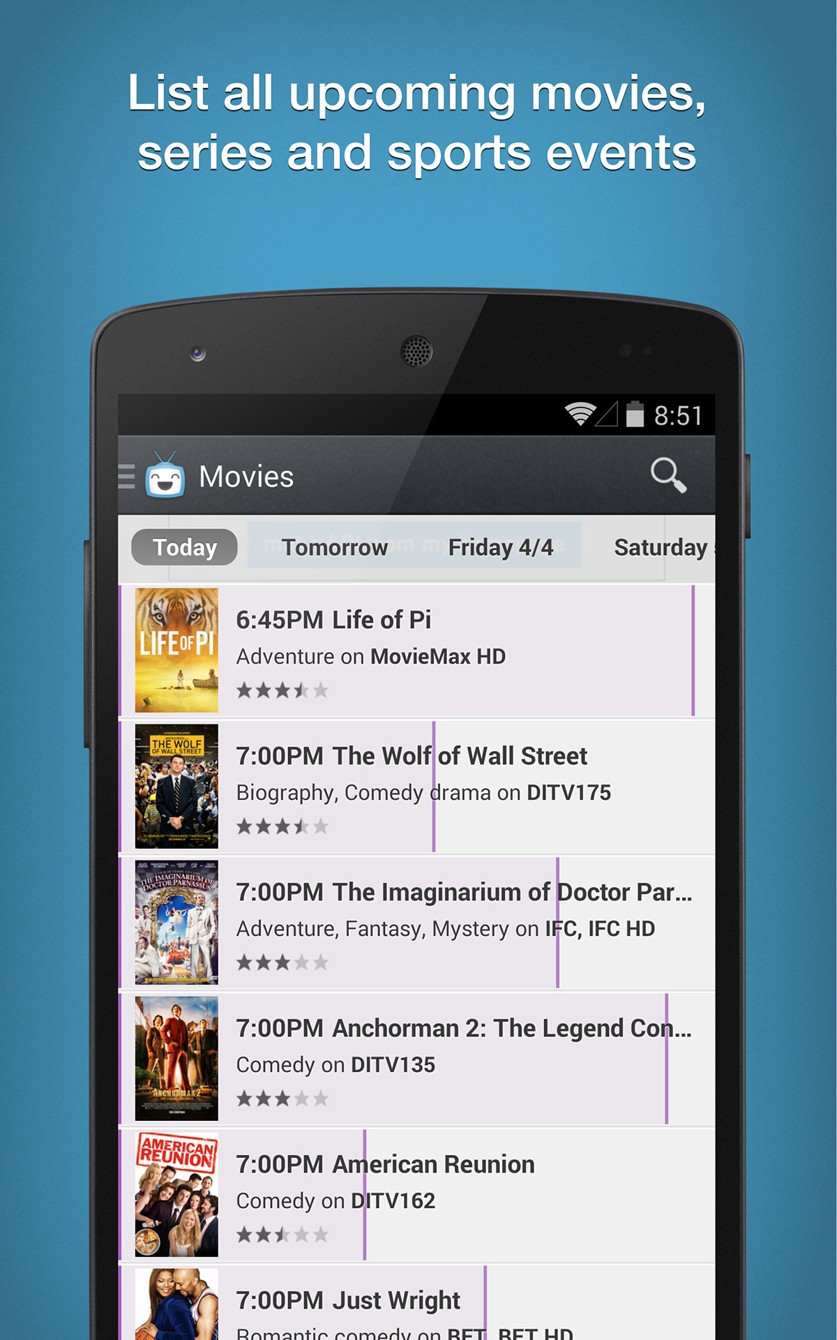 TV Listings by TV24 - TV Guide - App on Amazon Appstore