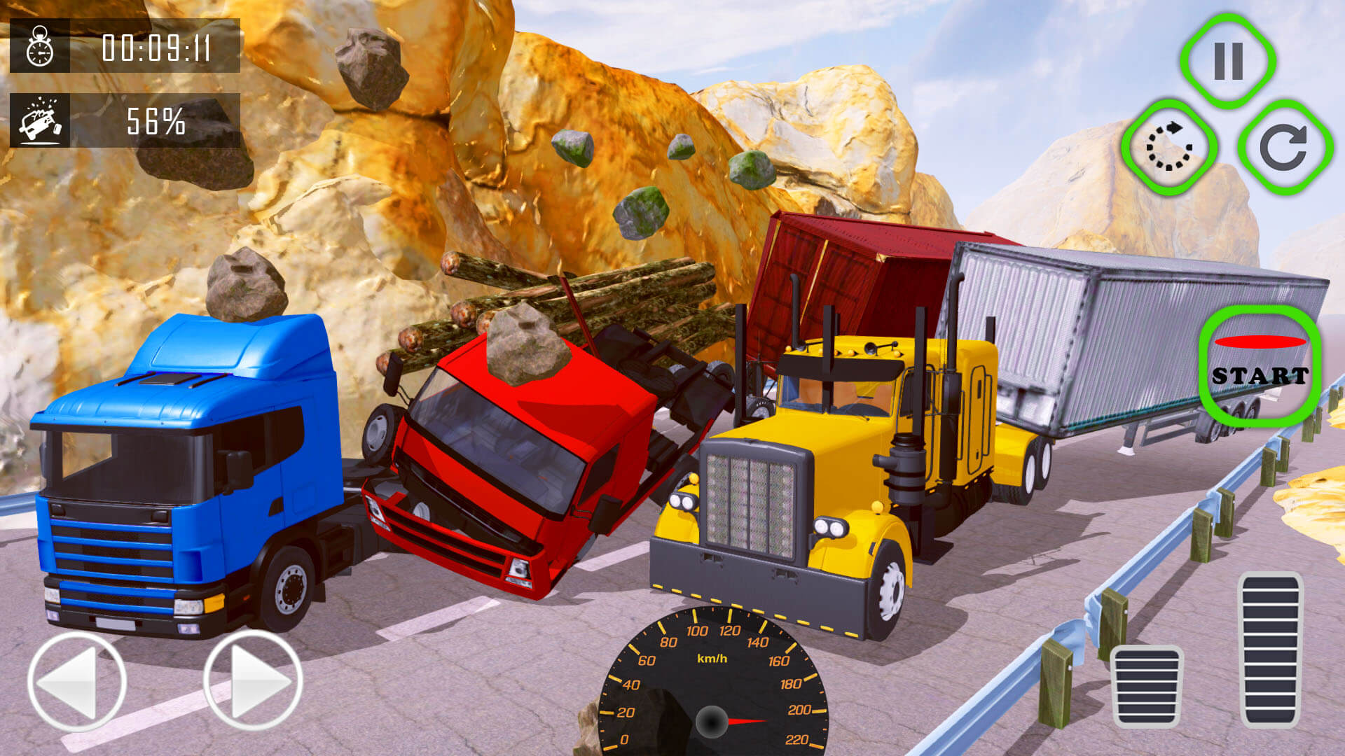 Beam Drive Semi Truck Crash Test Simulator - Truck Games 3D - App on ...