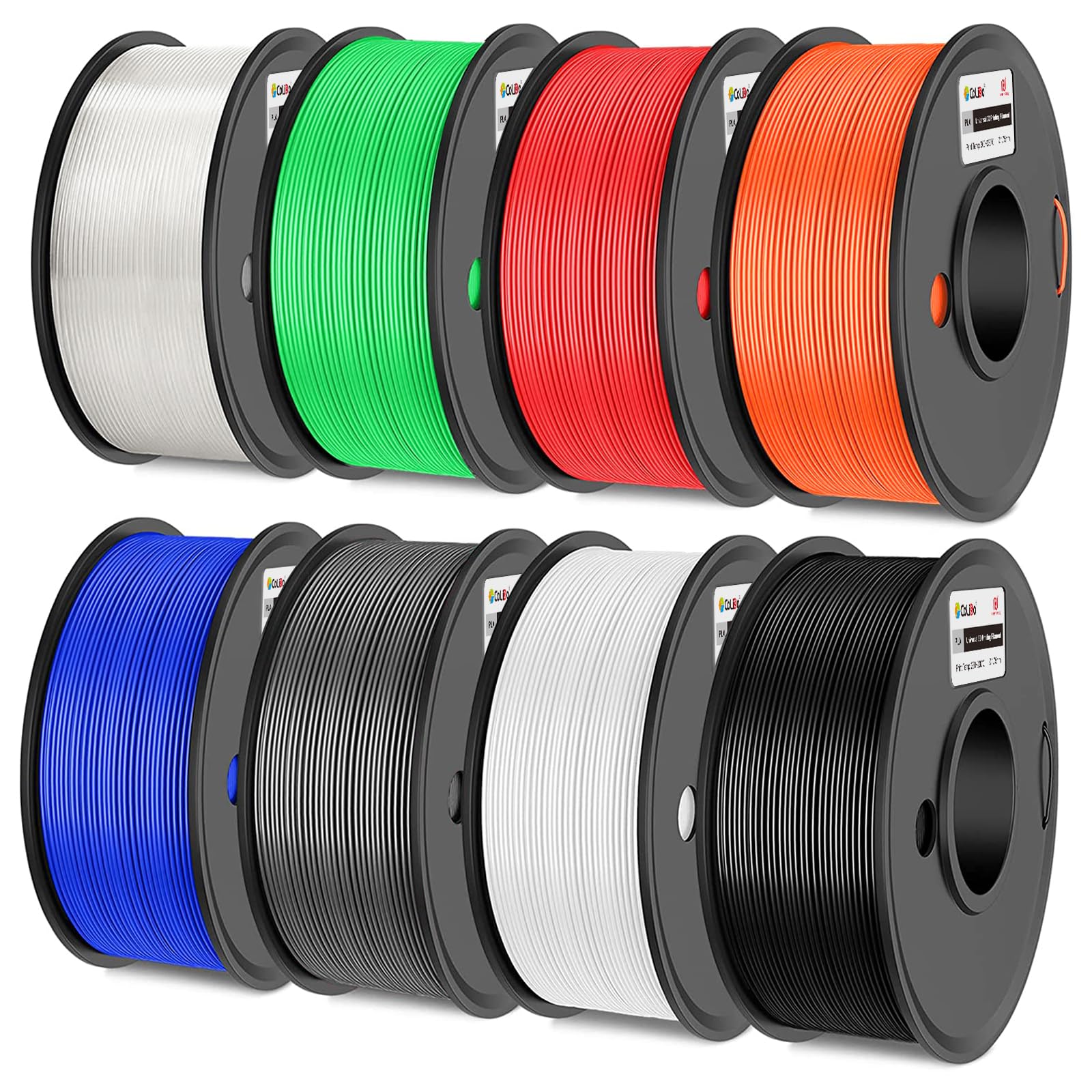 Amazon.com: COLIDO 3D Printer Filament PLA, 1.75mm PLA Filament with ...