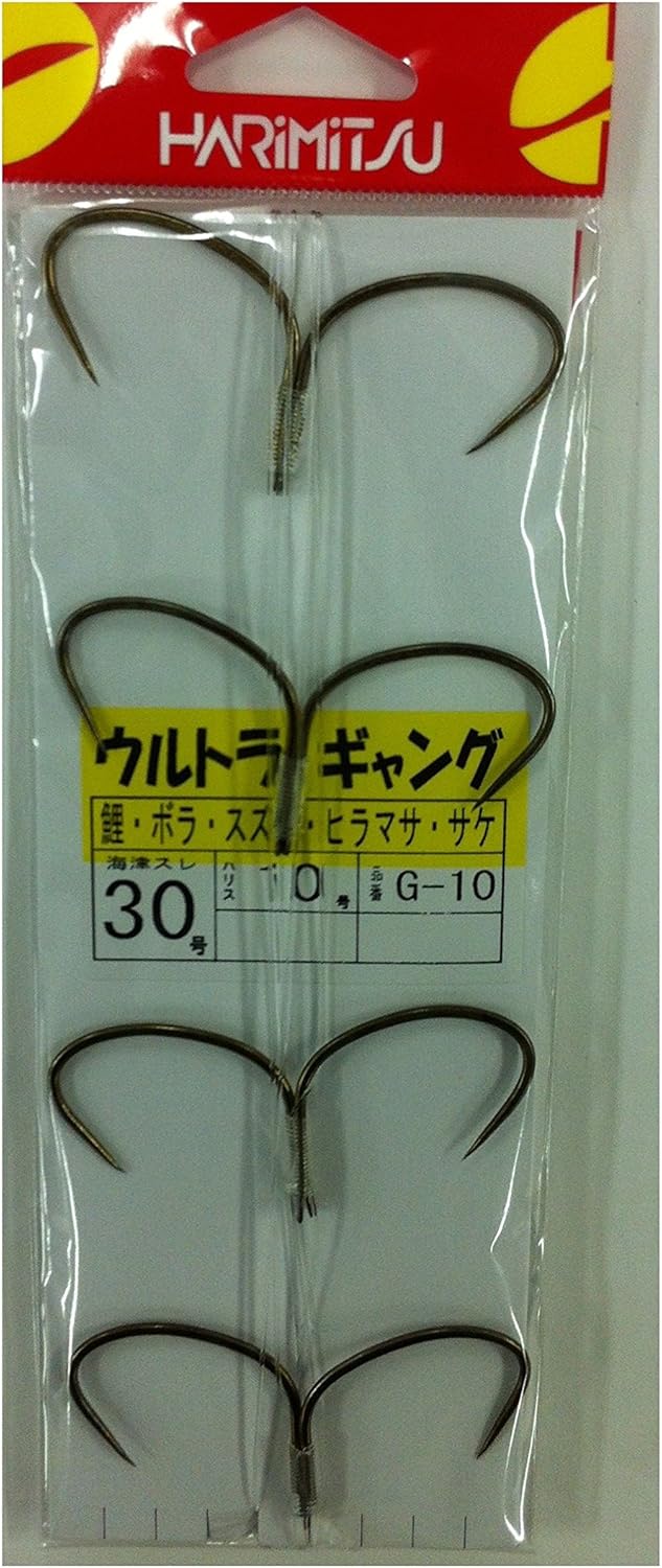 HARIMITSU G-10 Ultra Gang Mechanism 30, Hooks - Amazon Canada