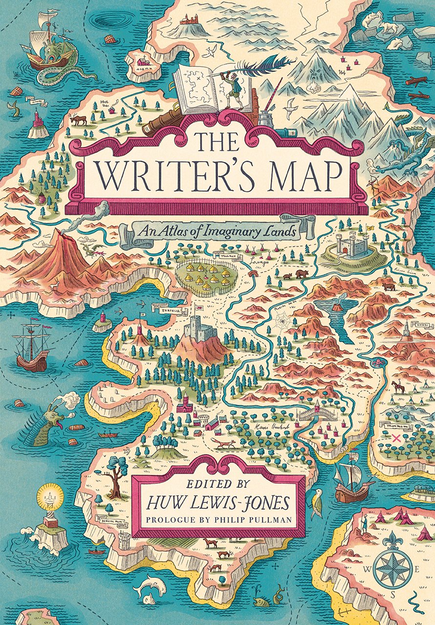 Snapklik.com : The Writers Map: An Atlas Of Imaginary Lands
