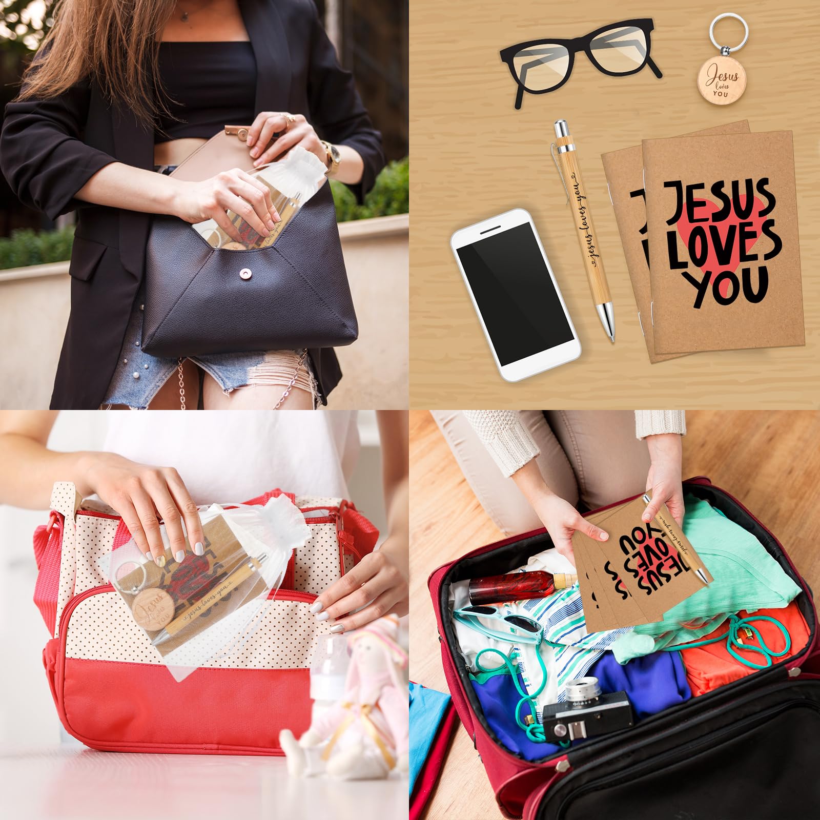 Snapklik.com : Tenceur Christian Gift Sets Include Jesus Loves You Sign ...