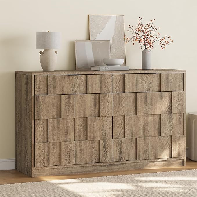 Amazon.com - ONBRILL 61" Sideboard Buffet Cabinet with Storage, Large ...