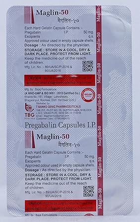 Maglin 50mg - Strip of 10 Capsules : Amazon.in: Health & Personal Care