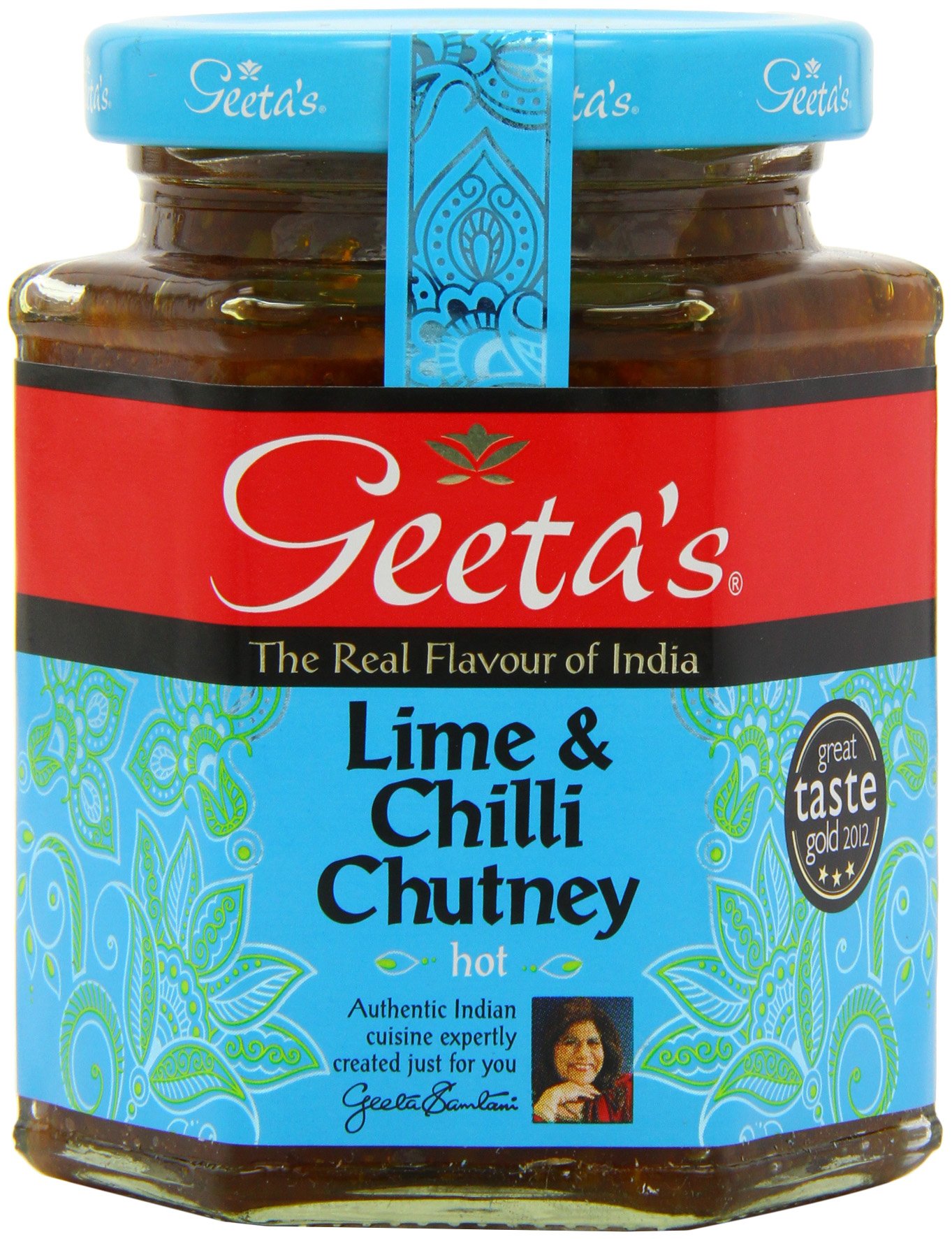 Amazon.com : Geeta's Lime & Chilli Chutney (310g) - Pack of 6 : Grocery ...