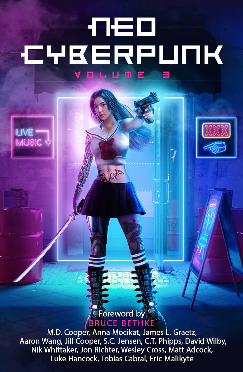 Amazon.com: Neo Cyberpunk Volume 3: The Anthology eBook : Cooper, M. D ...