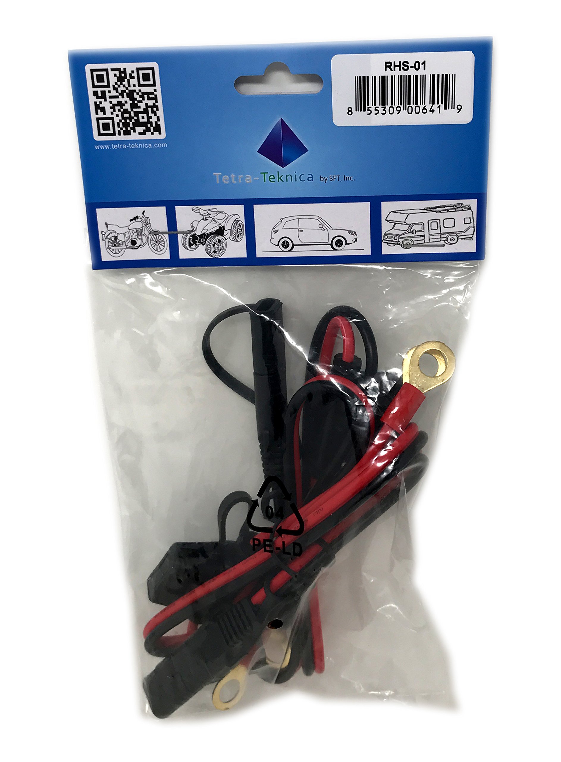 Buy Tetra-Teknica MotoBasics Series RHS-01 12V Ring Terminal Harness ...