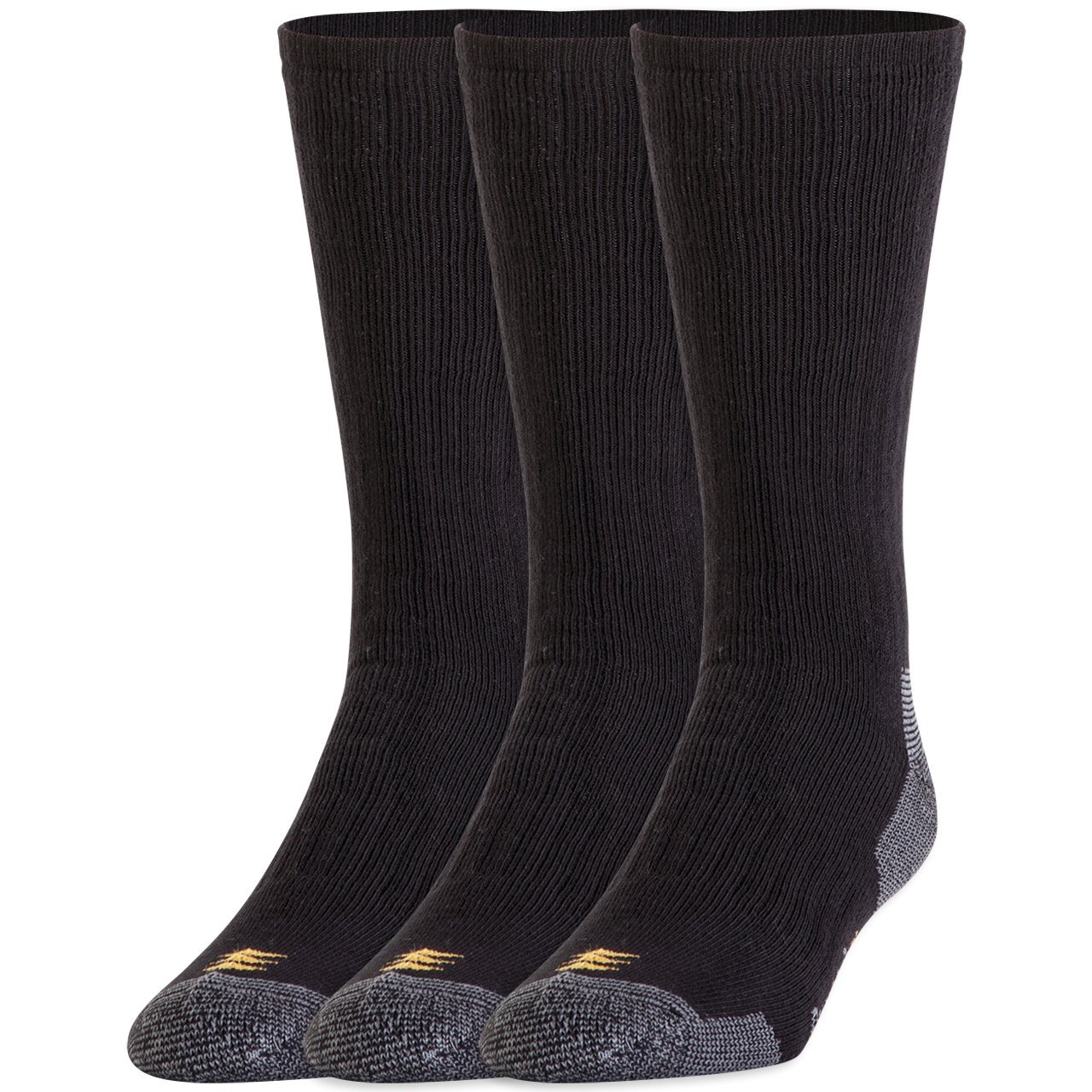 Buy Powersox Men's Medium Cushion 3 Pack Socks, Black, Large at Amazon.in
