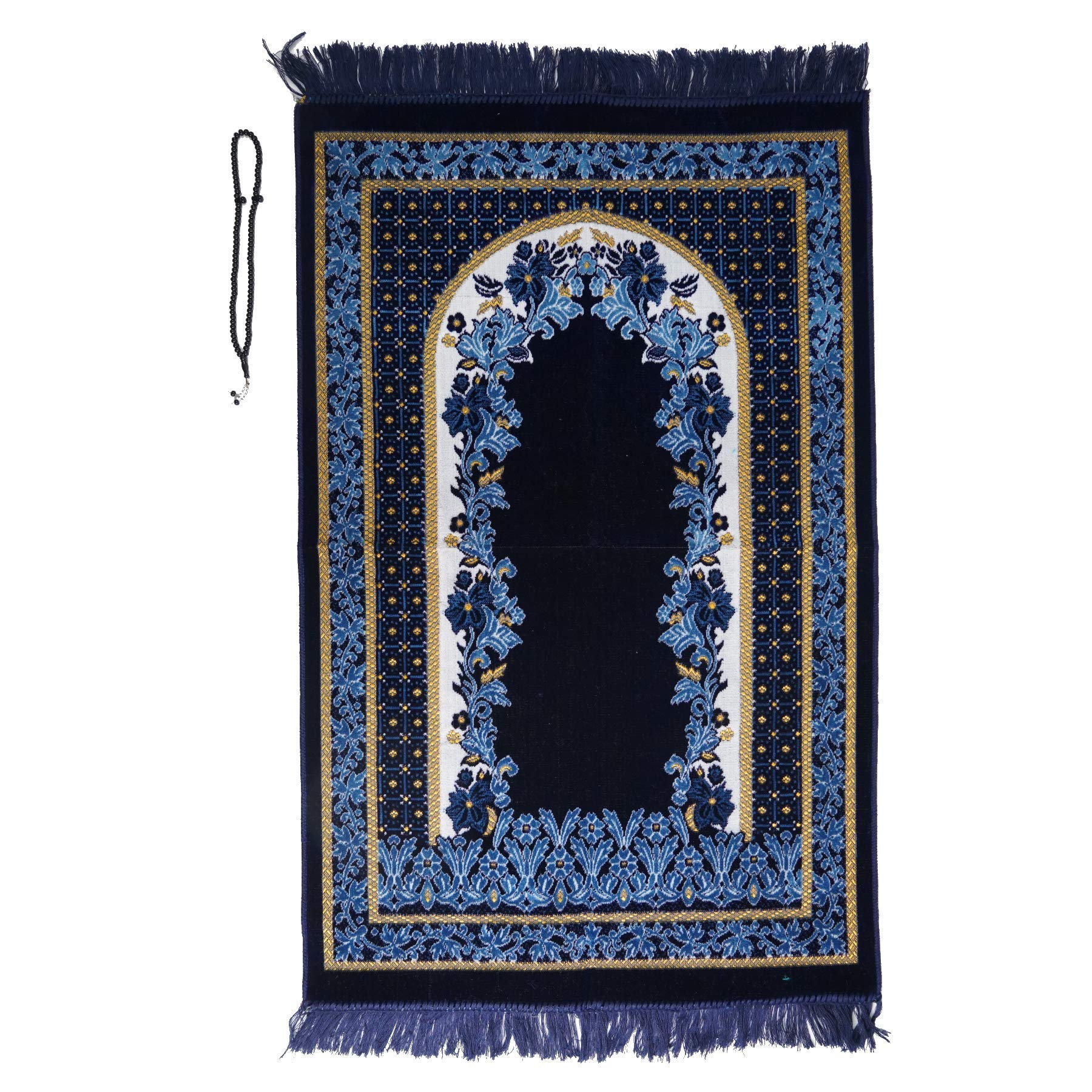 Buy Prayer Mat (+ Free Prayer Beads Tasbih) Islamic Namaz Texture ...