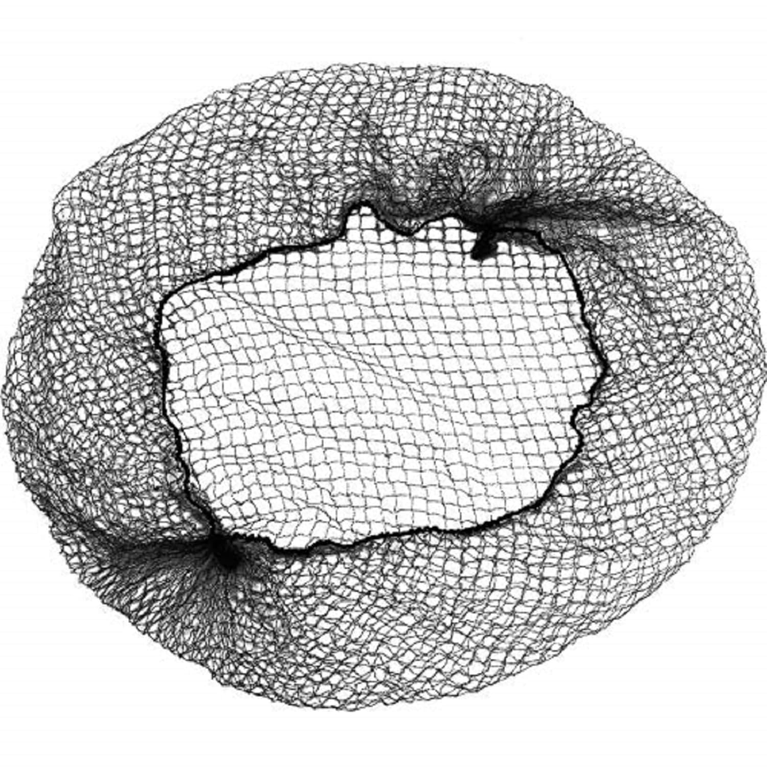 Buy 200 Pack Hair Nets Invisible Elastic Edge Mesh, Lightweight ...