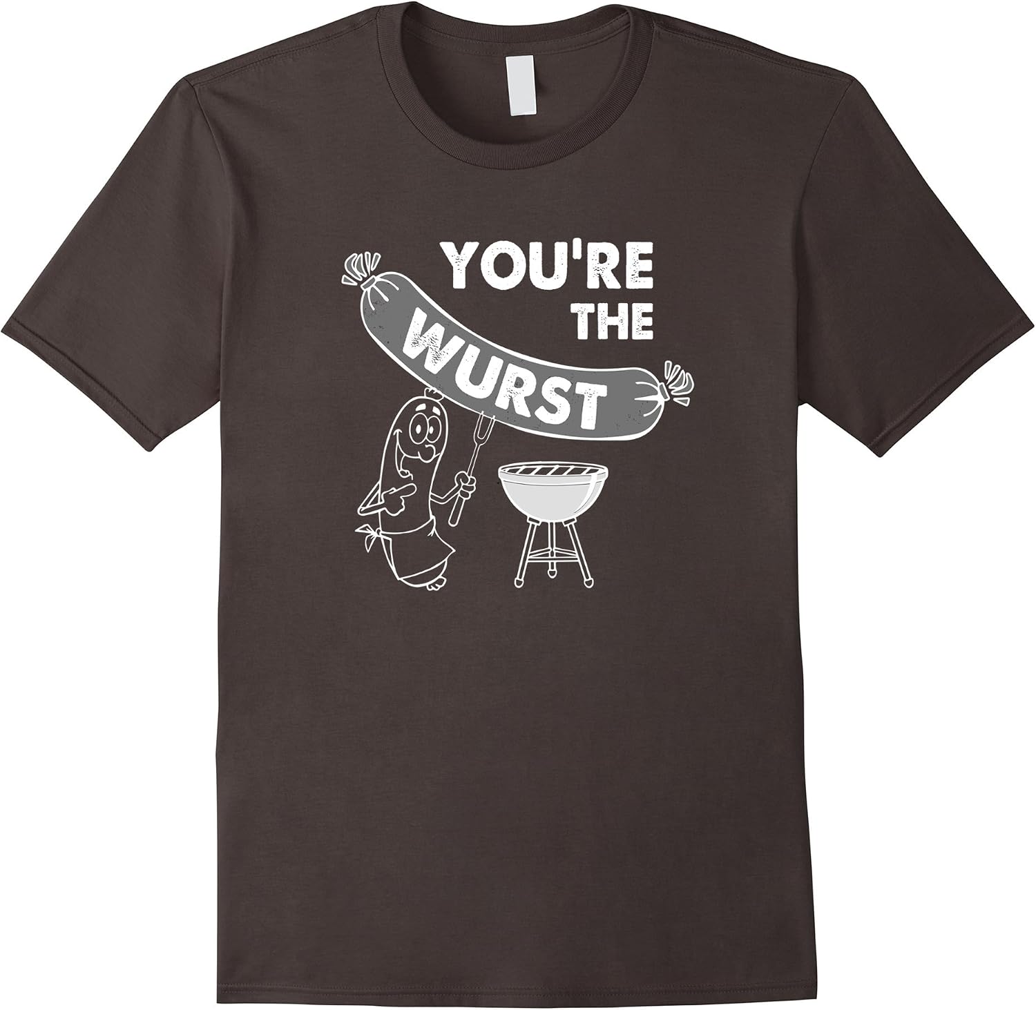 Amazon.com: You're the Wurst T-Shirt Funny Bratwurst Shirt : Clothing ...