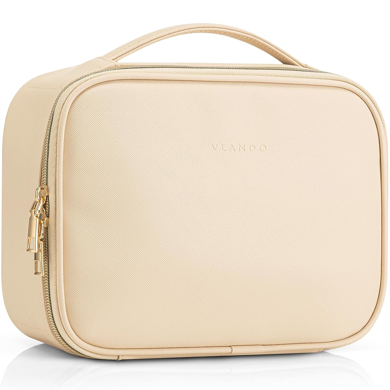 Amazon.com: Vlando Travel Makeup Bag,Portable Cosmetic Bag Makeup Case ...